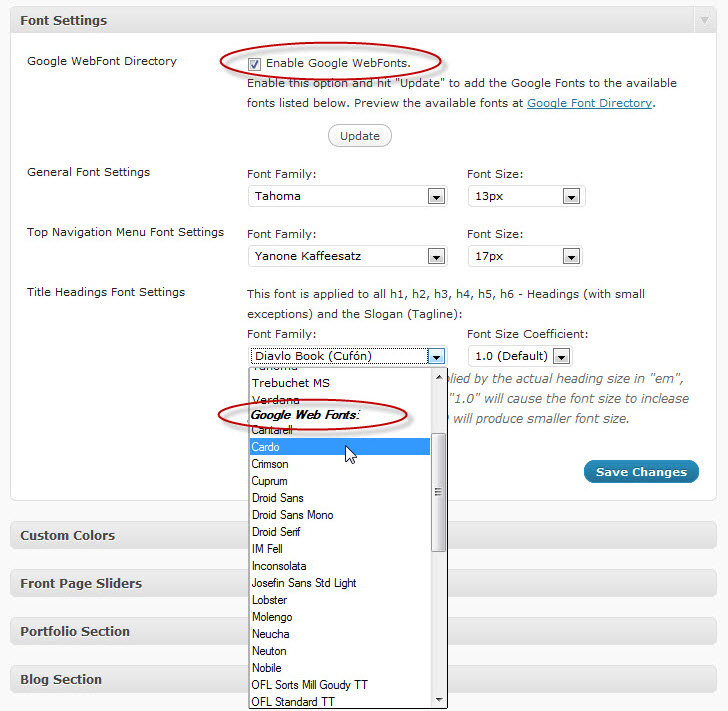 Choosing Your Fonts & Colors « Airflow